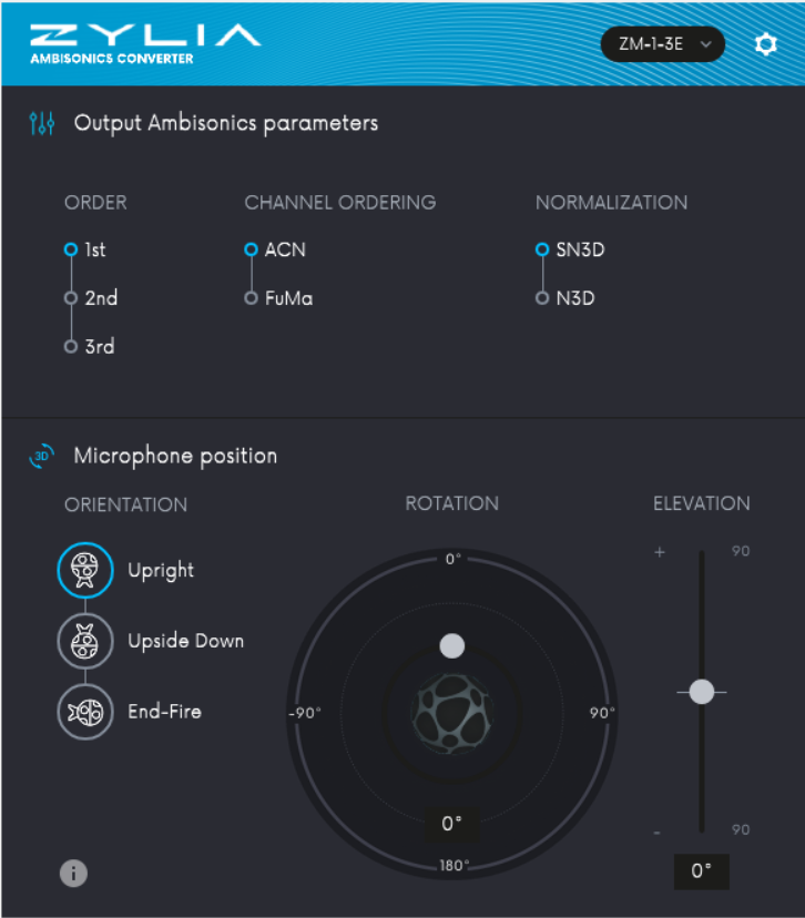 ZYLIA PRO - 3rd order Ambisonics microphone array with software